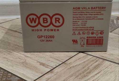 Аккумулятор WBR GP12260