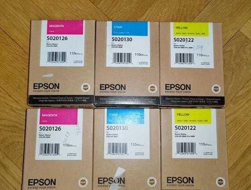 Картриджи Epson s020122/s020126/s020130