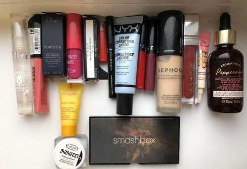 Косметика пакетом smashbox, bbw, clarins