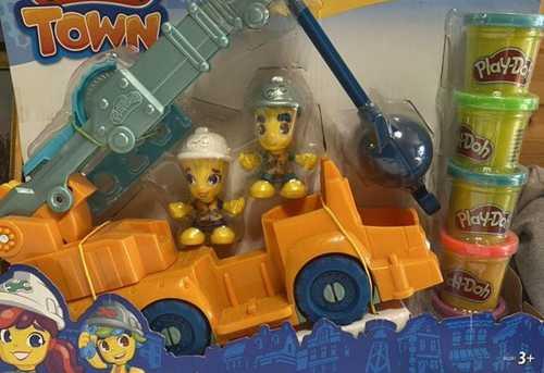 Экскаватор play doh