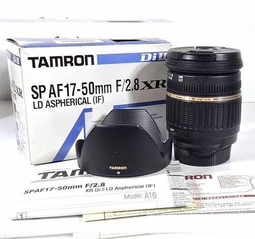 Tamron AF 17-50mm f/2.8 XR Для Nikon