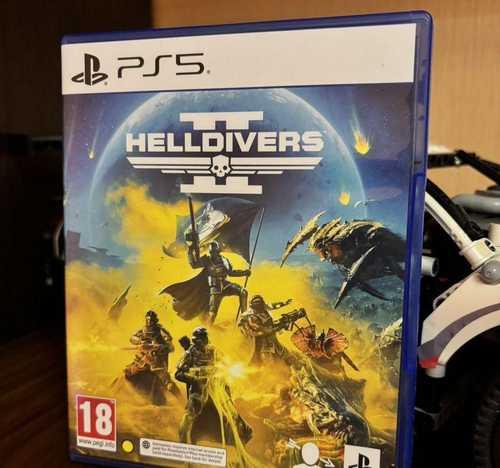 Helldivers 2 ps5 диск
