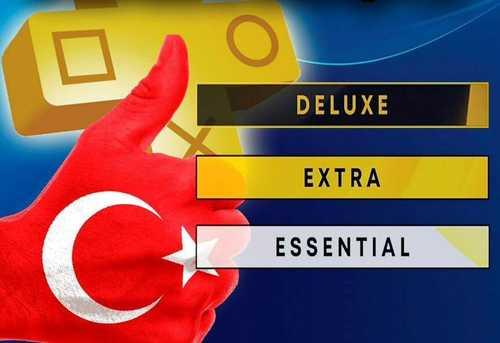 Подписка PS Plus / EA Play Турция / PS5 / PS4