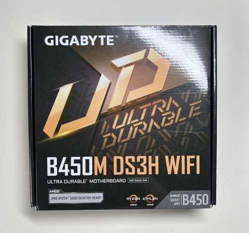 Материнская плата Gigabyte B450M DS3H WiFI