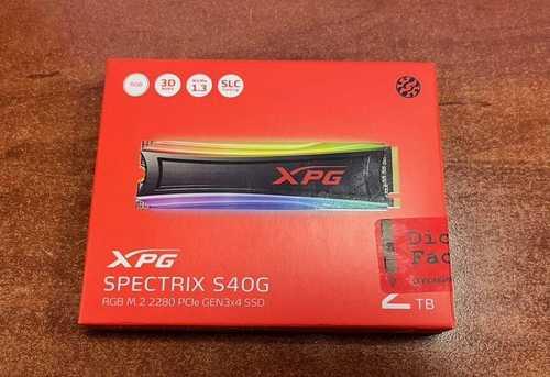 Накопитель SSD 2Tb Adata XPG Spectrix S40G RGB
