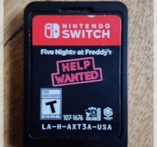 Fnaf: Help Wanted(без обложки) для Nintendo Switch