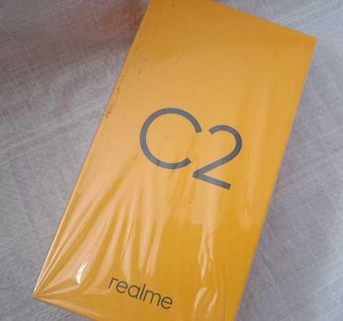 Коробка от телефона realme c2