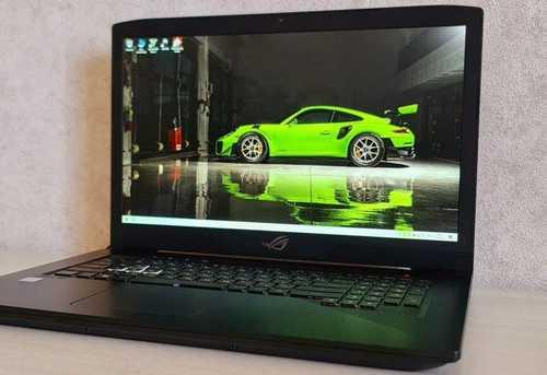 Игровой ноутбук 17.3" ASUS ROG Strix GL703VD, 2128 ГБ, Core i7-7700HQ, RAM 16 ГБ, GeForce GTX 1050 4 ГБ