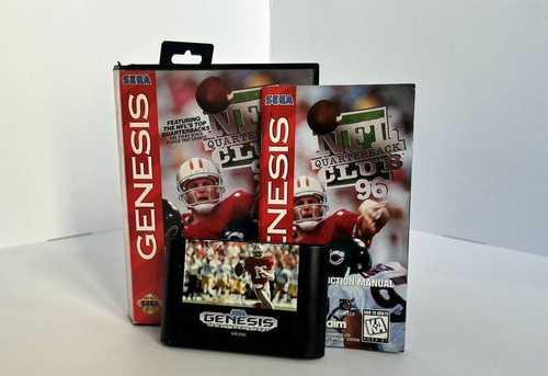 Игра NFL Quarterback Club 96 для Sega Genesis
