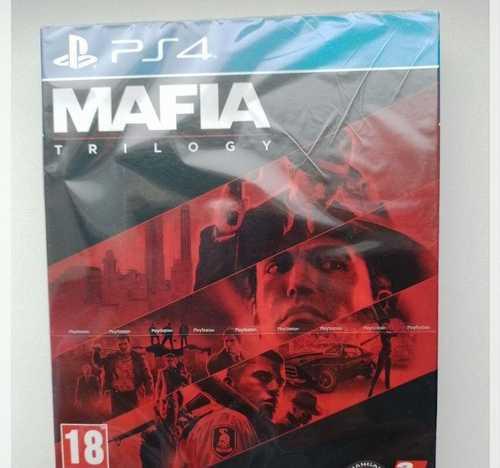 Mafia trilogy ps4 Новый не распечатан