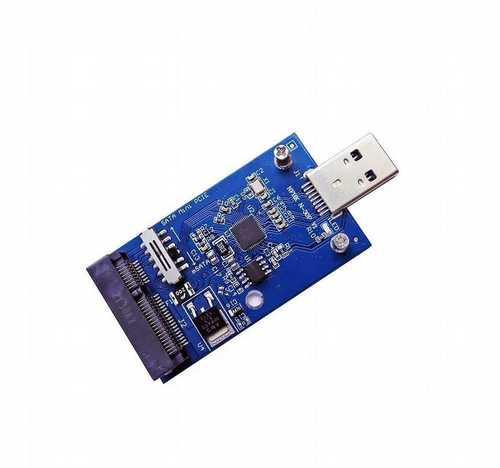 Переходник SSD mSata или miniPCI на USB 3.0 2.0