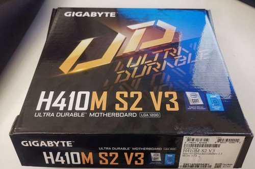 Материнская плата Gigabyte h410m s2 v3