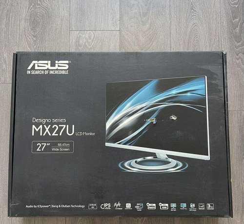 4k монитор Asus Designo Series MX27U 27 дюймов