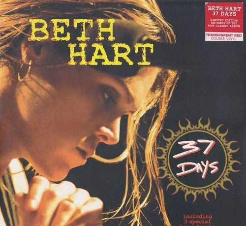 Виниловая пластинка hart beth - 37 days - transpar