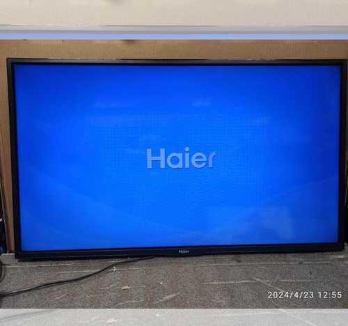 Отремонтированный 40" haier LE40U5000TF. 2017г