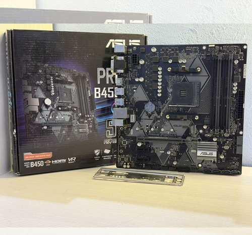 Материнская плата asus prime B450M-A am4