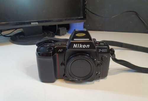 Зеркальный плёночный фотоаппарат Nikon F801