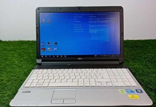 Ноутбук fujitsu lifebook a530 i3/3gb/ssd240gb/15"