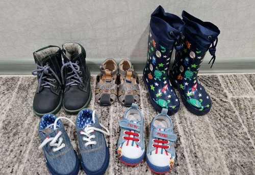 Резиновые сапоги, кеды, ботинки, сандали