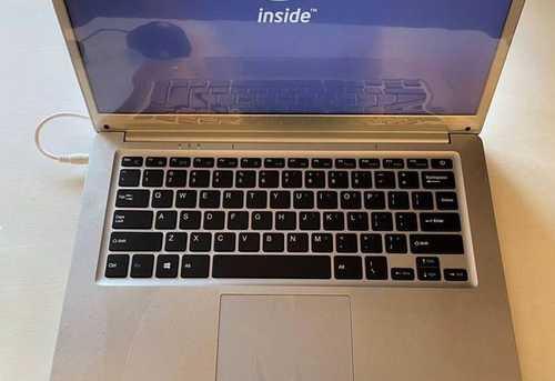 Ноутбук новый китайский внешне похожий на mac book