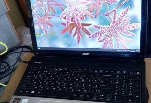 Ноутбук 15.6" Acer Aspire E1-521, 120 ГБ, E-450, RAM 4 ГБ, ATI Radeon HD 6320
