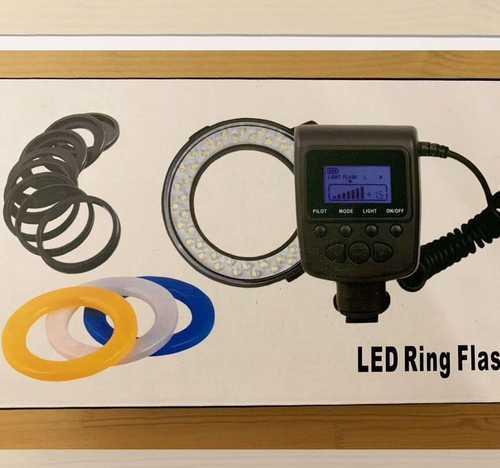 Кольцевая вспышка RF550 (macro LED Ring Flash)