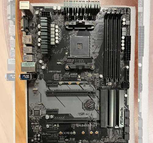 Материнская плата Asrock B450 PRO4 AM4 ATX