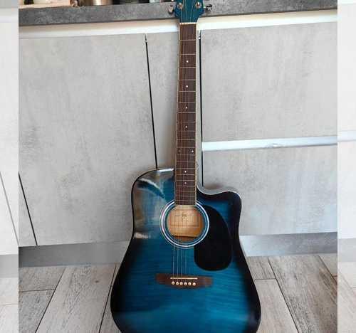 Электроакустическая гитара Jay JJ-45-fcet-blsb