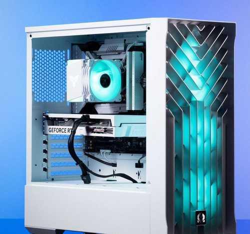 Игровой пк perfect209 RTX 4070Ti super 16GB NEW Ryzen 7 7700 Phanteks magniumgear NEO Air 2 White