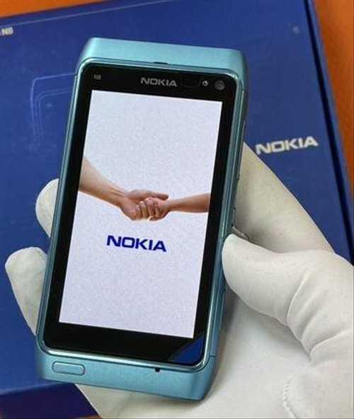 Nokia N8 Blue. Новый
