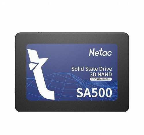 Накопитель SSD Netac SATA III 120Gb NT01SA500-120-S3X SA500 2.5"