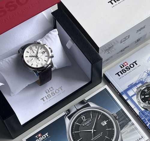 Часы мужские Tissot механика хронограф