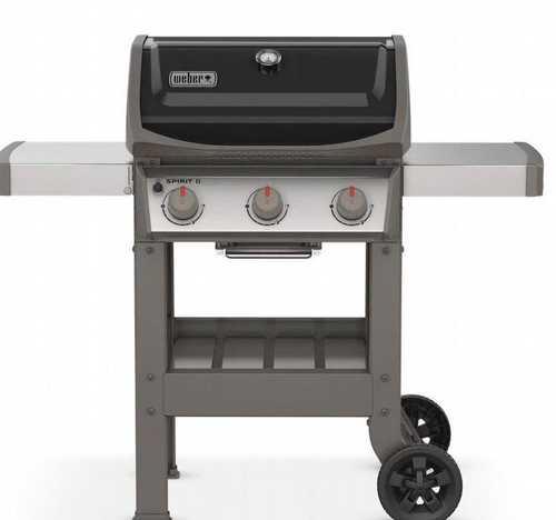 Газовый гриль weber spirit II E-310 GBS черный