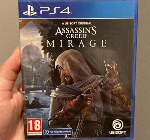 Assassins creed mirage ps4 диск