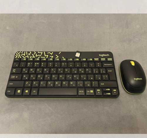 Комплект мышь + клавиатура Logitech MK240