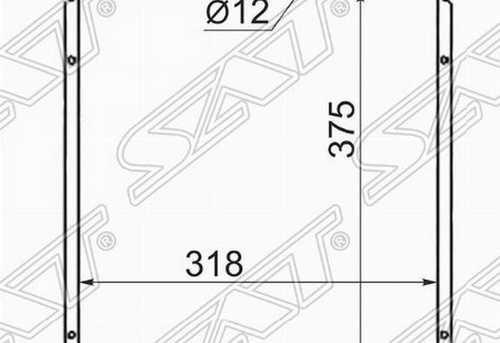 Радиатор охлаждения дайхатцу Мув 00