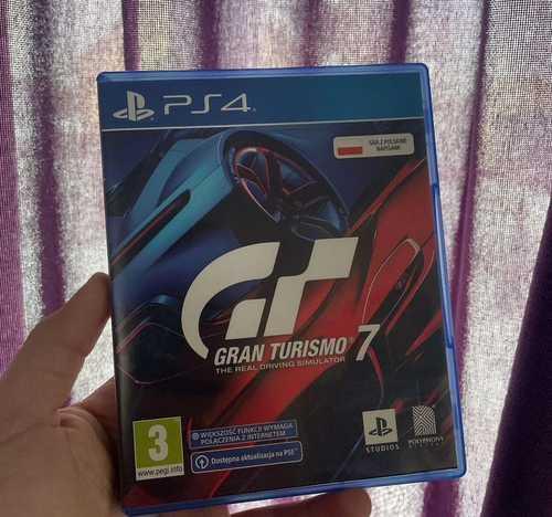 Игра Gran Turismo 7 на ps4