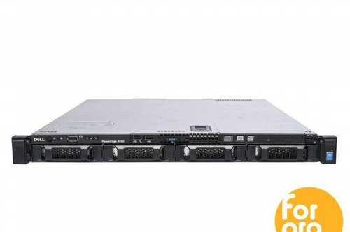 Сервер dell R430 4LFF+2LP 2xE5-2623v3 112GB, H730