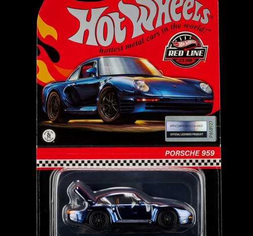 Hot Wheels Porsche 959 Blue RLC Exclusive