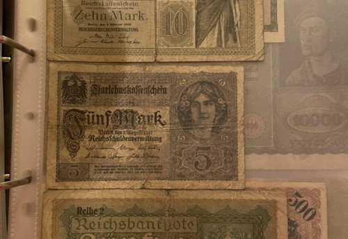 Коллекция банкнот Германия