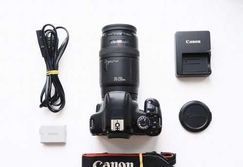Фотоаппарат Canon 450d + суперзум 70-210 f4