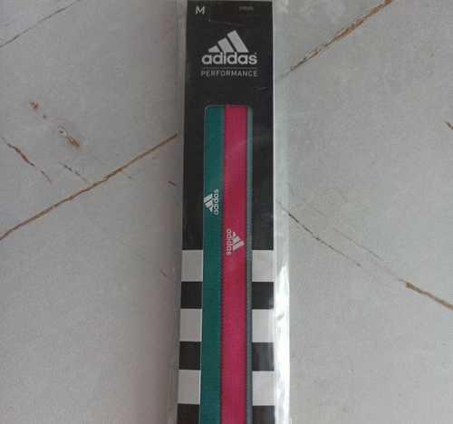 Повязка резинка на голову Adidas 3 шт