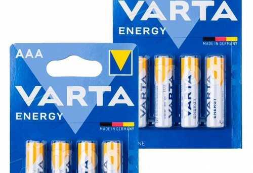 Батарейка AAA LR03 Varta energy 1.5V,2 уп., 3 уп