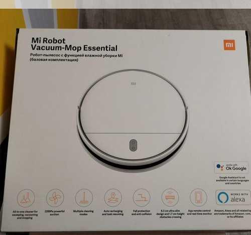 Робот пылесос xiaomi mi robot vacuum mop