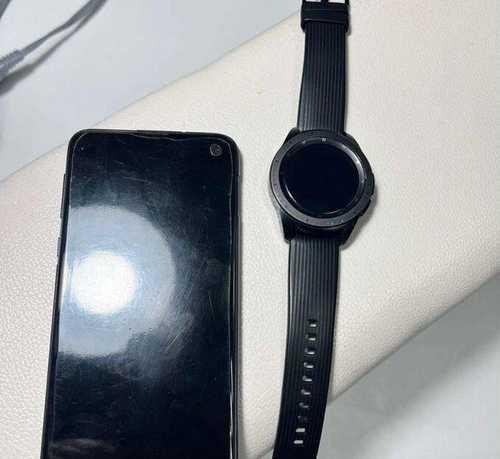 Samsung Galaxy s10e 128 Gb Black + galaxy watch 42