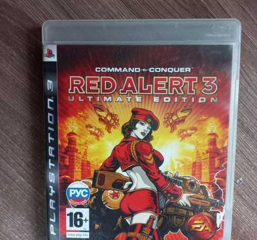 Диски на ps3 Red Alert 3