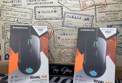 Игровая мышь Rival 105 steelseries /Doставка