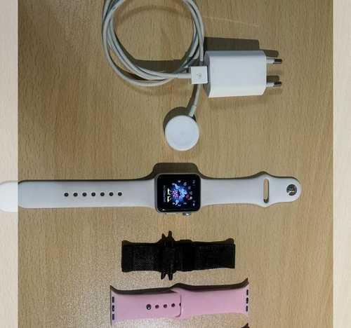 Часы apple watch 3 38 mm бу