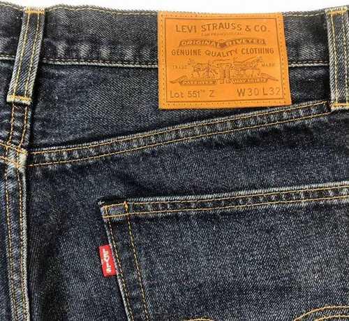 Джинсы Levi's Premium 551 Z w30 l32 Оригинал