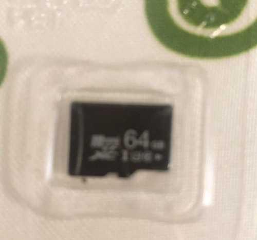 Карта памяти microsd 64 гб